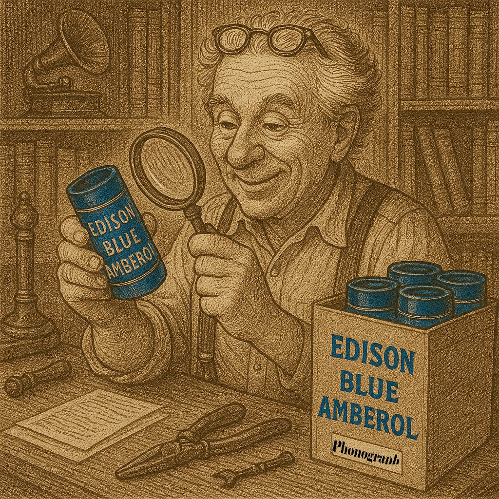 Blue Amberol Cylinders – The Phonograph Shop