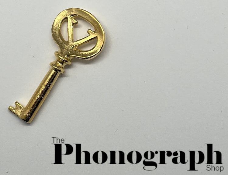 Victor Victrola Cabinet Key - Gold (1465GP-R) – The Phonograph Shop