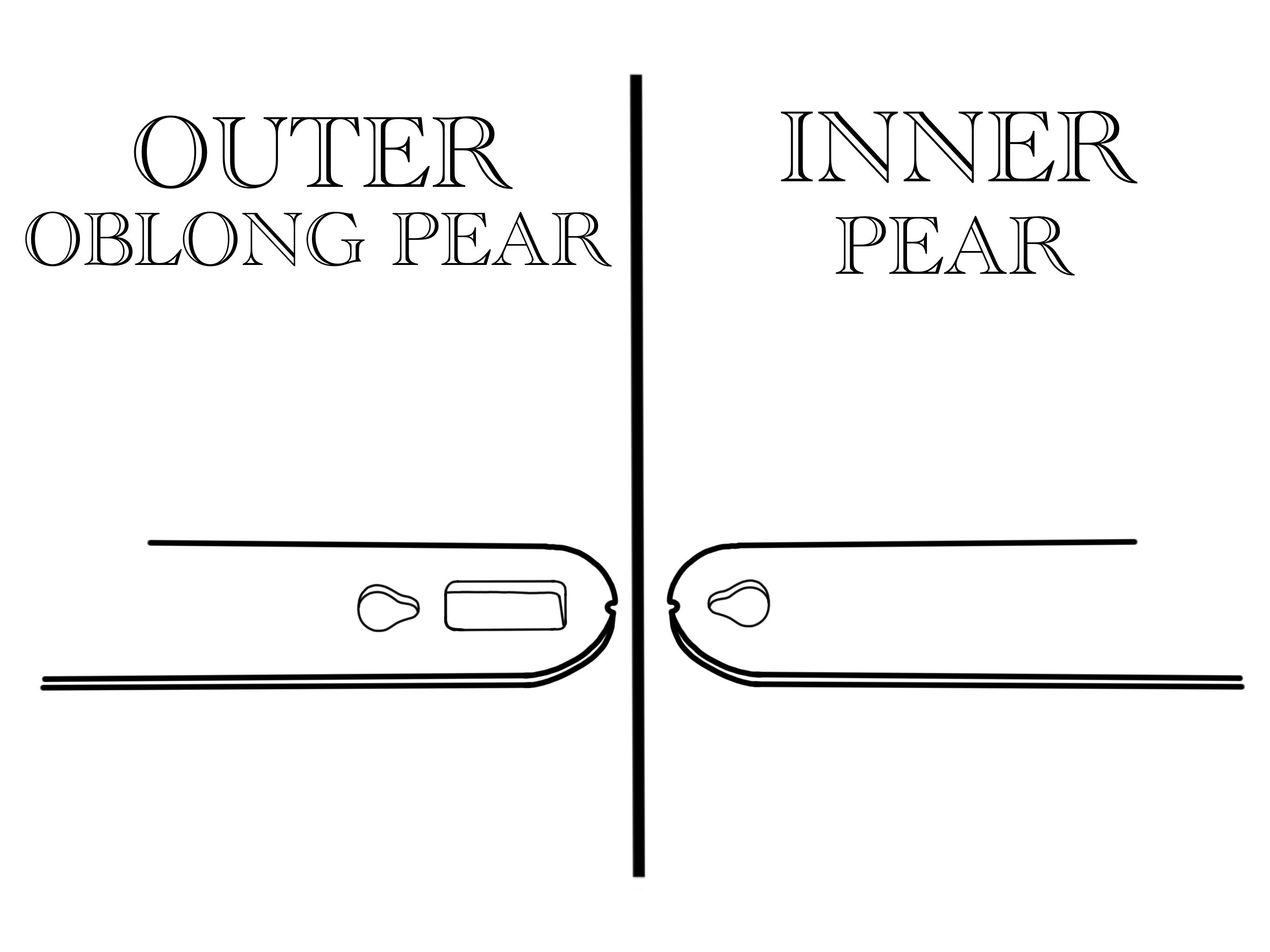 Brunswick Main Spring 1" x 0.025" x 14' Combination Oblong & Pear/Pear ...