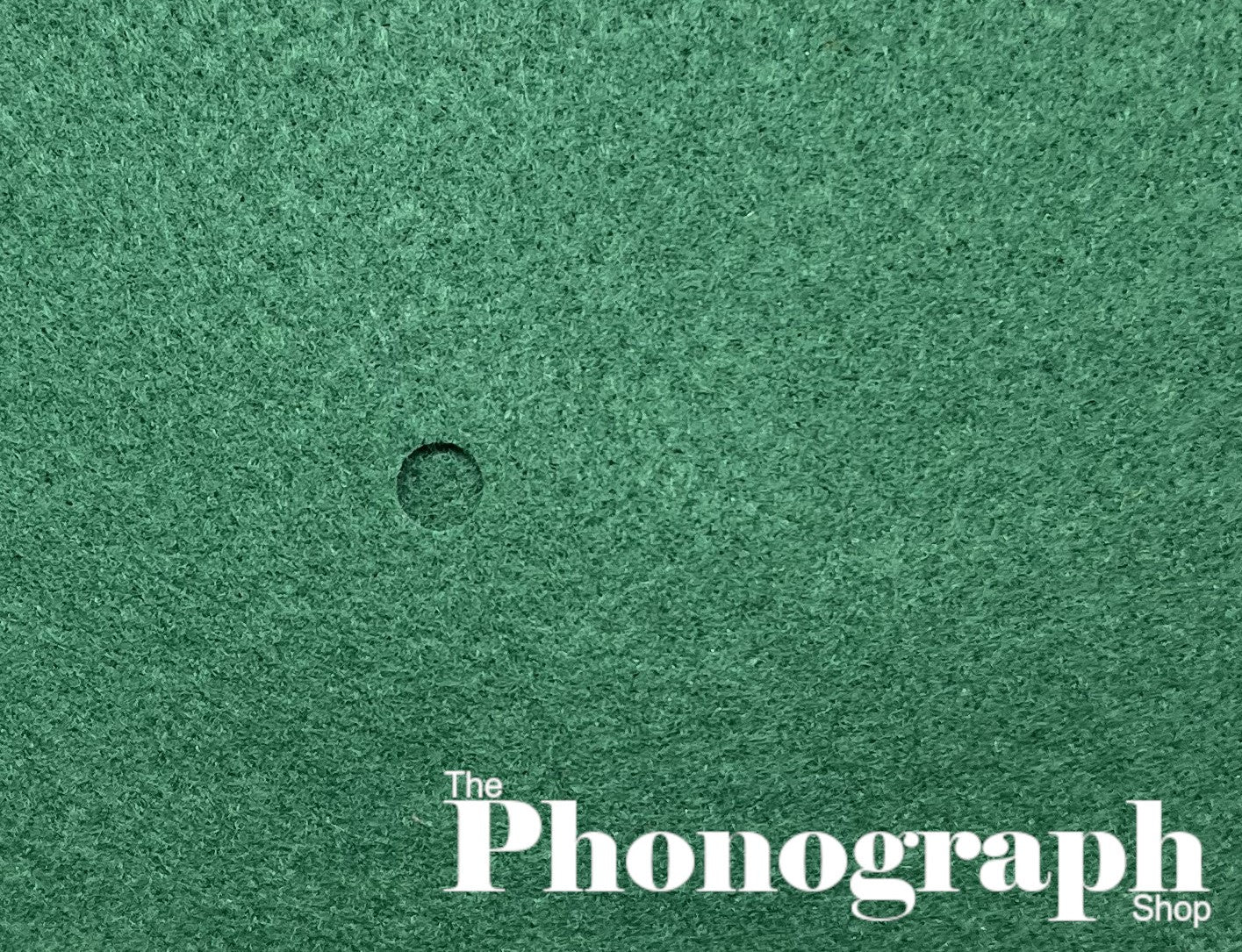 Victor Turntable Felt Precut 12" Dark Green (929DGN) – The Phonograph Shop